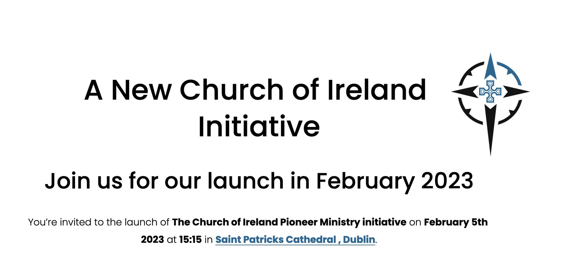 Launch of Church of Ireland Pioneer Ministry Initiative - The United ...