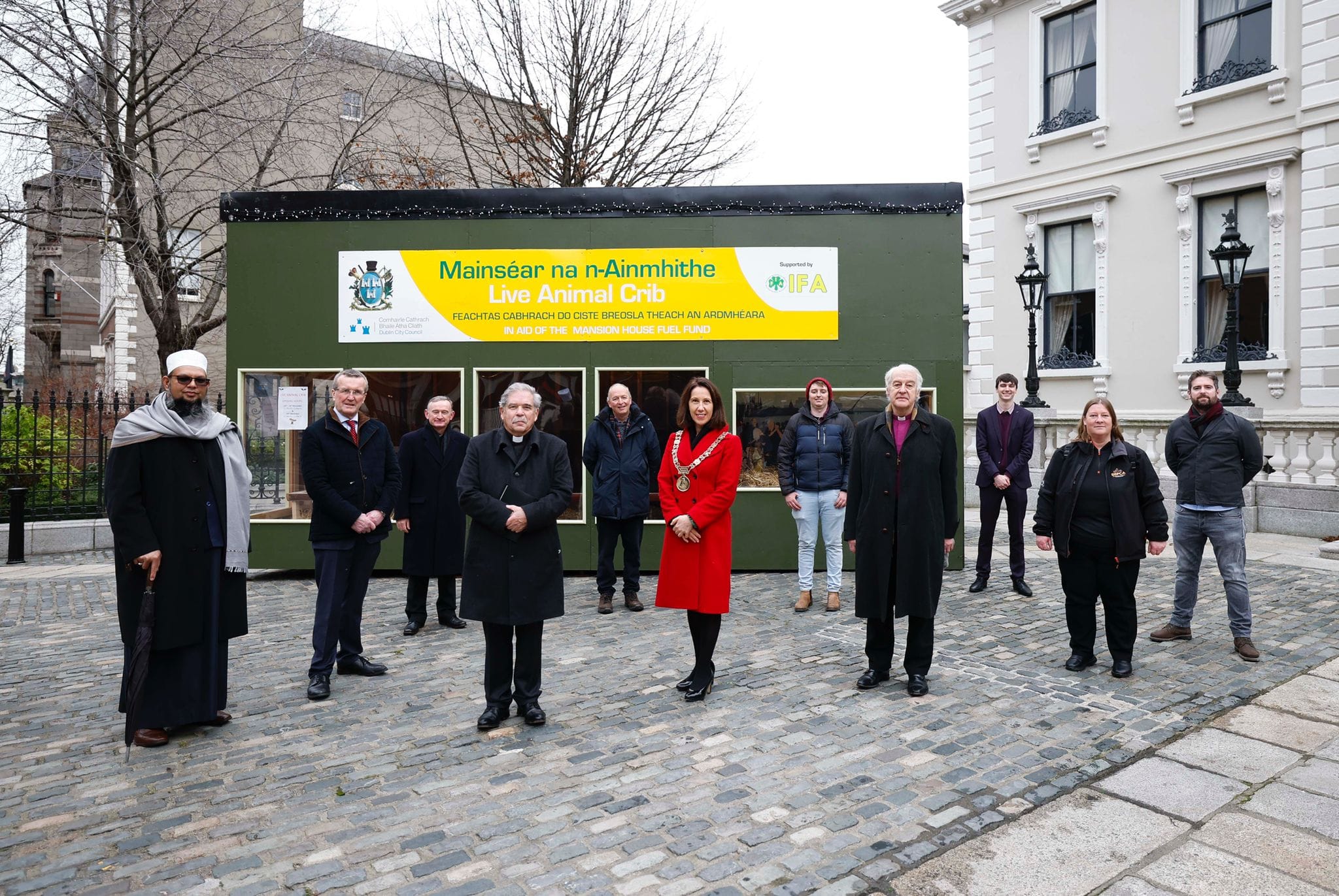 Live Animal Crib opens at Dublin’s Mansion House - The United Dioceses ...