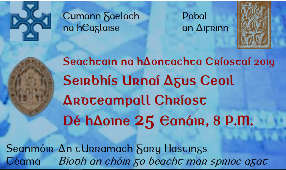 Cumann Gaelach na hEaglaise Service and Book Launch - The United ...