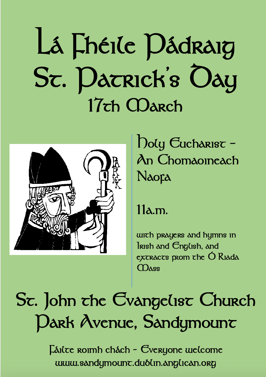 St Patrick’s Day Service in St John’s Sandymount - The United Dioceses ...