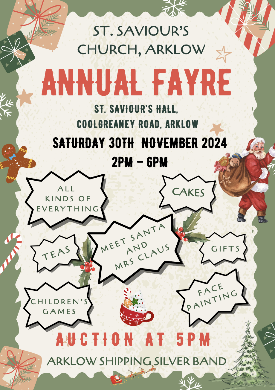 St Saviour’s Church Arklow Annual Fayre - The United Dioceses of Dublin ...