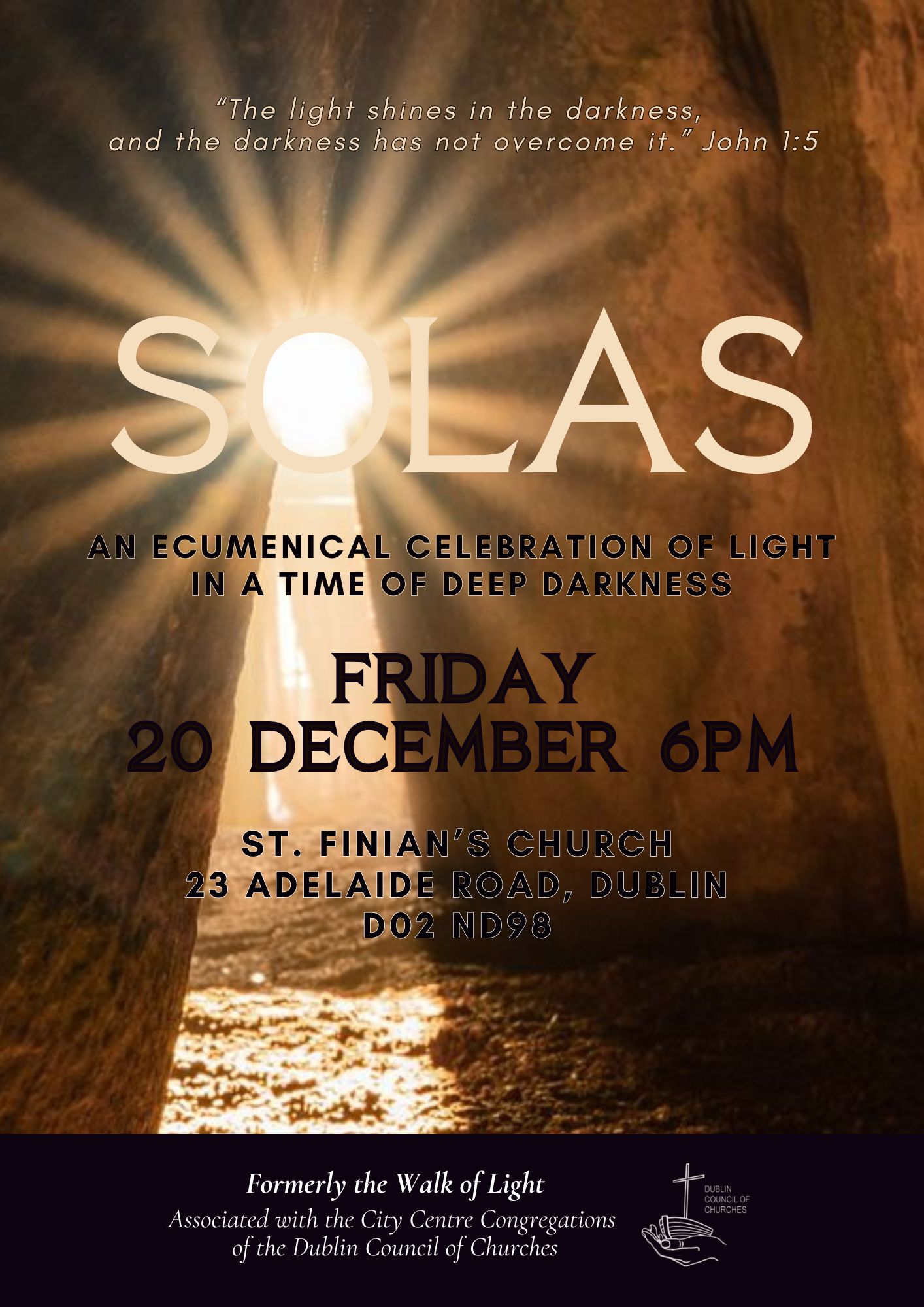 Solas 2024 – An Ecumenical Celebration of the Coming of New Light - The ...