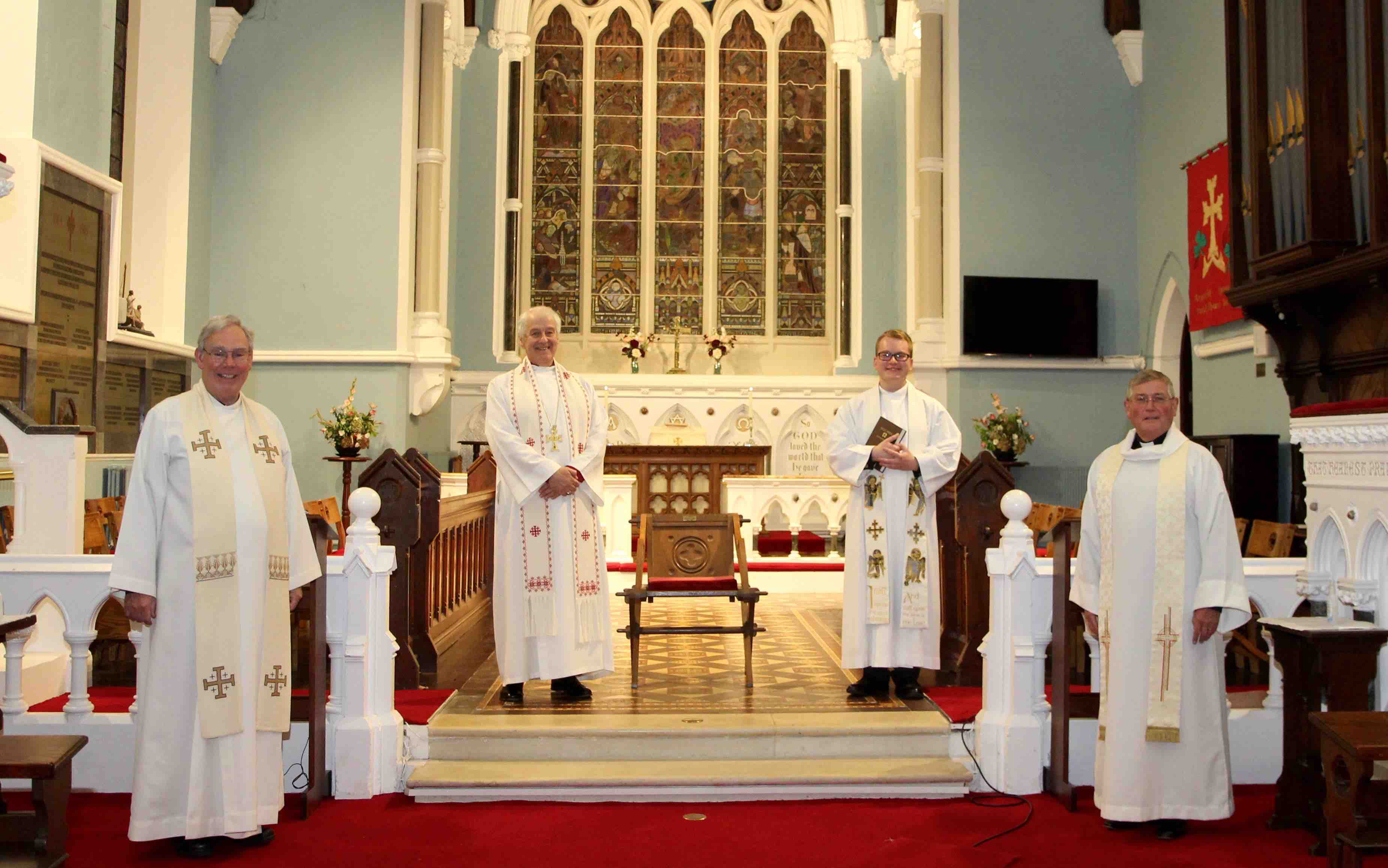 Passing on the baton of ministry – the Revd Christopher West is ...